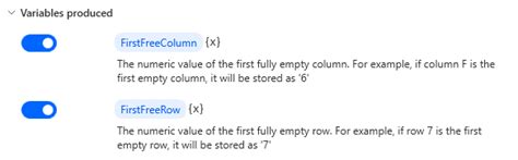 Get First Free Columnrow From Excel Worksheet Actionpower Automate