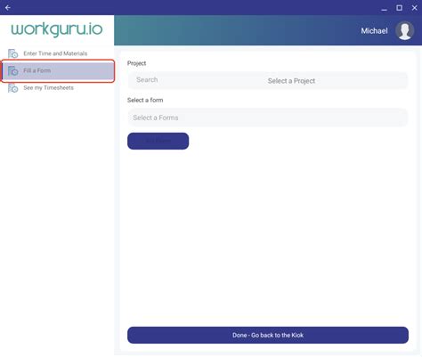 completing forms with android kiosk app in workguru workguru support