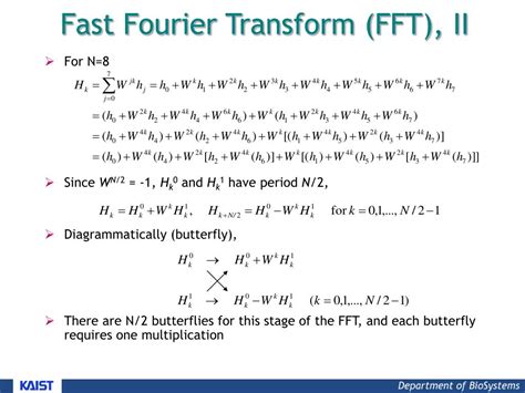 Ppt La Transformada Rápida De Fourier Powerpoint Presentation Free