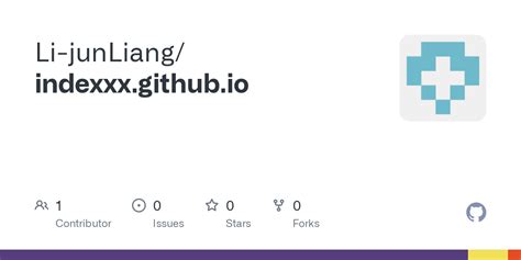 GitHub Li JunLiang Indexxx Github Io