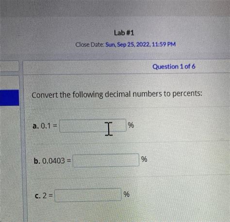 Solved Convert The Following Decimal Numbers To Chegg