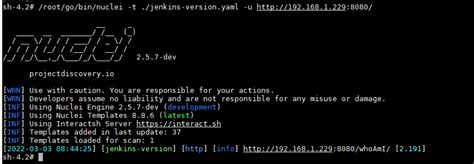 Jenkins Version Detection Issue Projectdiscovery Nuclei Templates GitHub