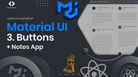 React Material Ui Tutorial 3 Buttons Youtube