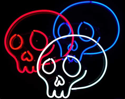 Neon Skulls Illuminate To The Midi Beat Arduino Blog