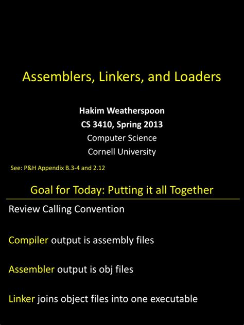 14 Linkers W Pdf C Programming Language Computer Science