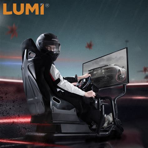 Premium Amazon Hot Sale Car Driving Video Game Chair SIM Gaming Racing Simulator Cockpit With