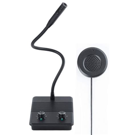 Buy Furniture Cover Dual Way Counter Intercom Window Speaker Intercom