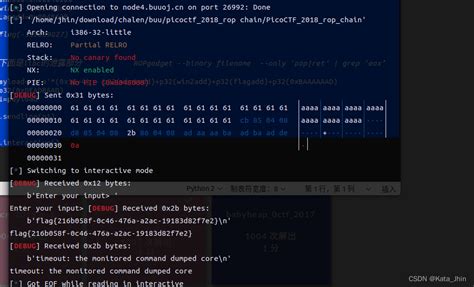 picoctf 2018 rop chain wp python3 ropchain工具 csdn博客