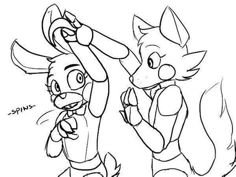 Разукрашки Рокси Фнаф 70 фото