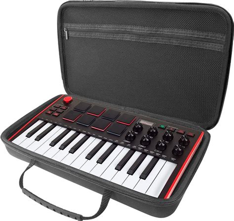 Amazon Com Musiin Premium Velvet Hardshell Case Compatible With AKAI Professional MPK Mini MK3