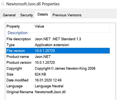 Different Newtonsoftjsondll Dotnet Publish Vs Publish With