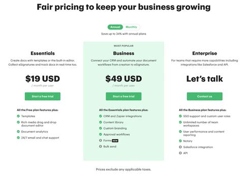 Saas Pricing Page 13 Best In Class Examples