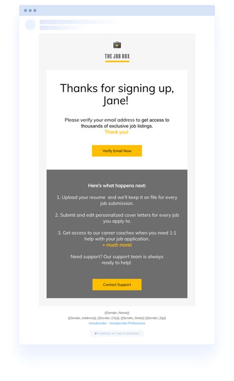 Account Activation Email Template Html Koleksi Gambar