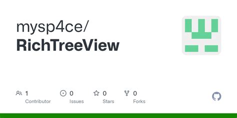 Github Mysp4cerichtreeview