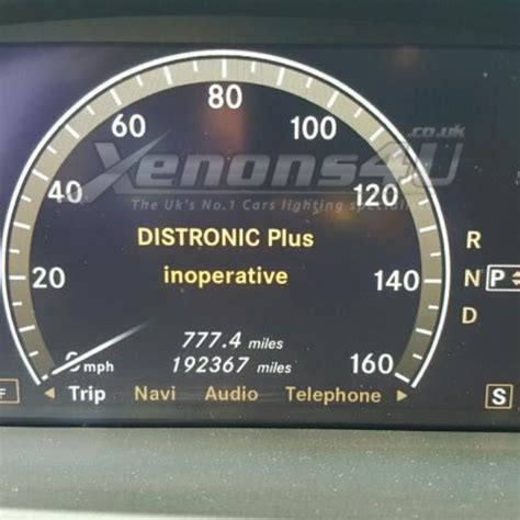 Mercedes Benz Distronic Plus Inoperative Warning Message Explained