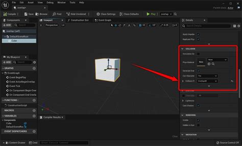 当たり判定 Hit Overlap の設定方法【ue5 Ue4】