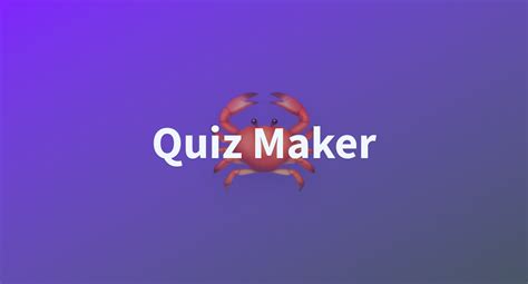 Quiz Maker - a Hugging Face Space by Examups