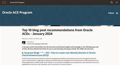 Oracleace Oracle Oracleblogs Gurpreet Singh