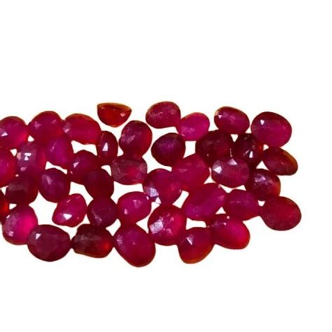 Ruby Gemstone Shape Lumps At Best Price In Panvel Mankind Trading
