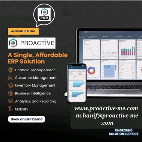 Muhammad Hanif On Linkedin Proactive Erp The Complete Business Solution 1 Stop Shop For All Of…
