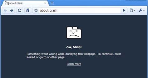 GOOGLE CHROME MENGALAMI CRASH DAN TIDAK BISA DIJALANKAN SAMA SEKALI Ladang Belajar