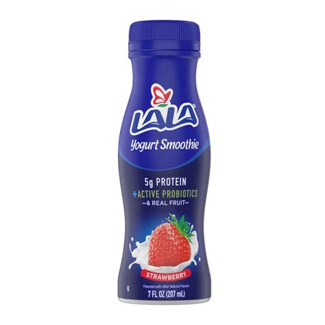 Lala® Wild Strawberry Probiotic Yogurt Smoothie 7 Fl Oz Qfc