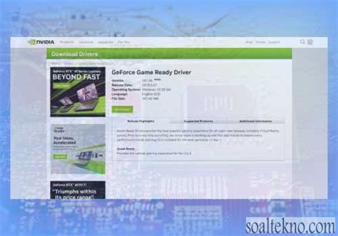 Driver Vga Nvidia Pengertian Fungsi Jenis Dan Keuntungan Menggunakan Driver Vga Nvidia