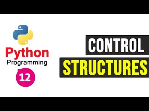 Control Structures In Python Programming Language Amulya S Academy