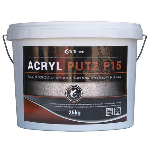 Tritonex: Acryl Putz F15 (white)