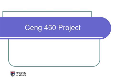 Ppt Ceng 450 Project Powerpoint Presentation Free Download Id3403907