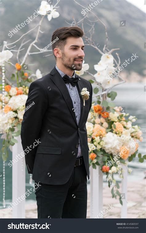 Sexy Man Tuxedo Posing Stock Photo Shutterstock