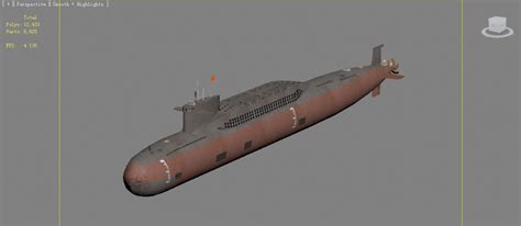 3d Chinese Type 094 Jin Class Nuclear Submarine Turbosquid 1981261