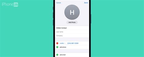 How To Hide Contacts On IPhone 4 Ways