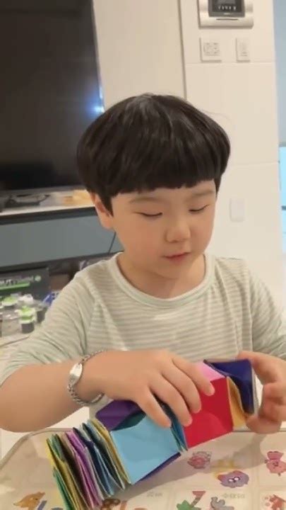 태양매직큐브 매직큐브 색종이접기 Youtube