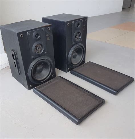 SONY Sound System Model SS H Made In JAPAN Ways SONY Loudspeakers Watts Bookshelf