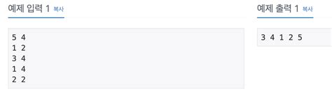 백준 10811번 바구니 뒤집기 Python