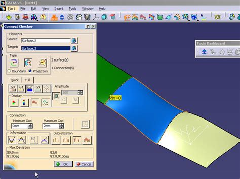 How Make Class A Surface Analysis In Catia Grabcad Tutorials