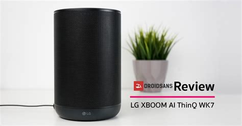 REVIEW | รีวิว ลำโพงอัจฉริยะ LG XBOOM AI ThinQ WK7 เป็นได้ทั้ง Google ...