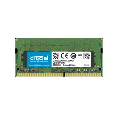 Crucial 32GB DDR4 3200MHz CL22 SODIMM 1.2V PC Ram - Vatan Bilgisayar