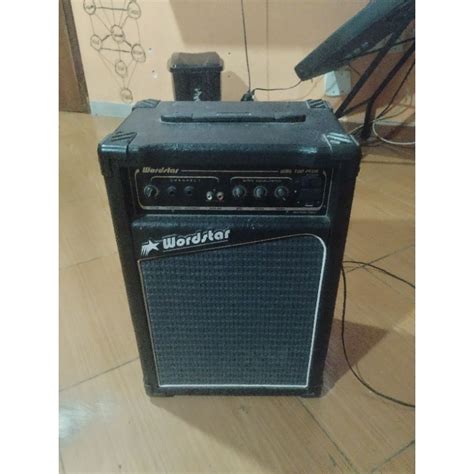 Caixa Amplificadora Wordstar Wbl 100 Shopee Brasil