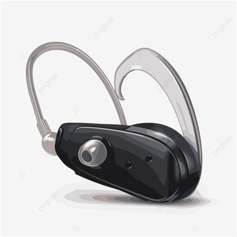 보청기 클립 아트 검은색 무선 이어폰 전시 만화 벡터 보청기 클립 아트 만화 Png 일러스트 및 벡터 에 대한 무료 다운로드 Pngtree