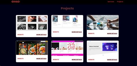 Github Gihadnagypersonal Website Projects Front Html Css Bootstarp