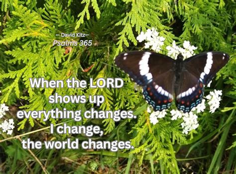 When The Lord Shows Up I Love The Psalms