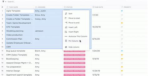 How To Make A Table In Google Sheets ClickUp