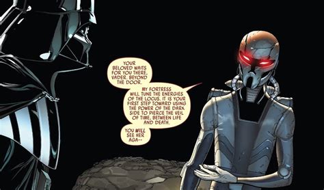 Darth Vader Reveals The Sith Lord Is Trying To Contact His Dead Wife