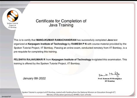 manoj kumar on linkedin thankyou spokentutorial