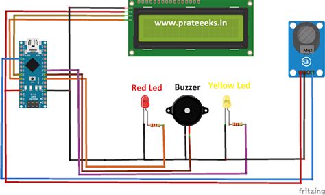 Smoke Detector Using Mq Sensor