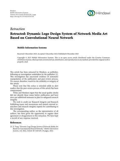 Pdf Retracted Dynamic Logo Design System Of Network Media Art Based