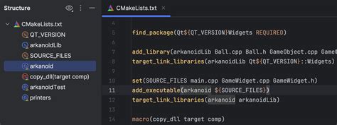 Cmakelists Txt Clion 文档