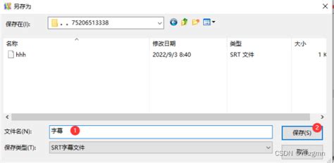 分享教程，制作srt字幕最简单的方法srt编辑器在线 Csdn博客